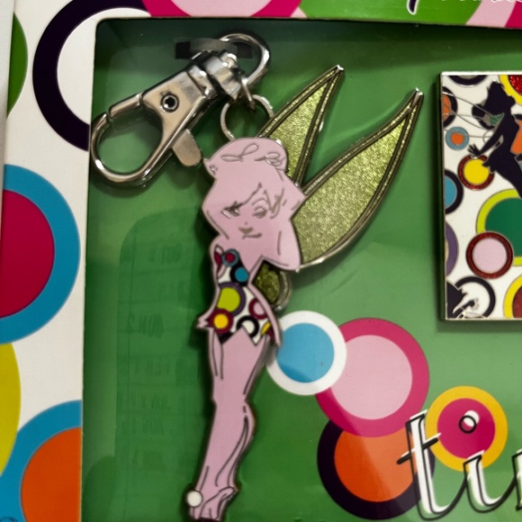 Disney Pin Tinker Bell Lanyard w/ Matching pin | Accessories | Disney ...